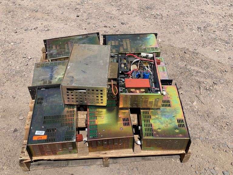 100 W power supplies,GE, Harris, Radio 110V - Sierra Auction Management Inc
