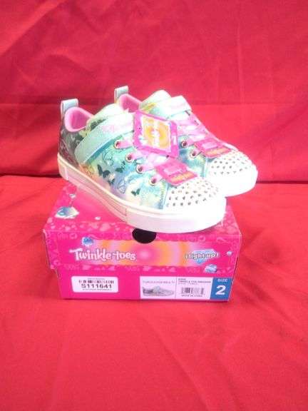 Kids Twinkle Toes Toe Sneakers Size:2 Color : Colorful - Sierra Auction ...