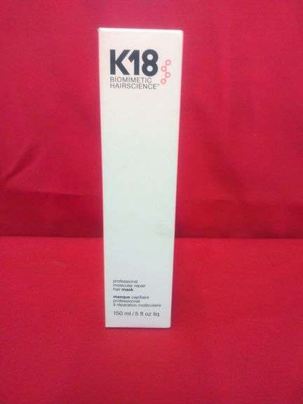 K18 Biomimetic Hairscience Professional Molecular Repair Hair Mask (150ml/5fl oz liq) - Sierra ...