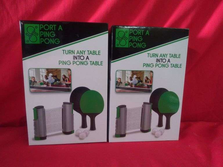 (2pc) Port A Ping Pong Turn Any Table Into A Ping Pang Table - Sierra ...