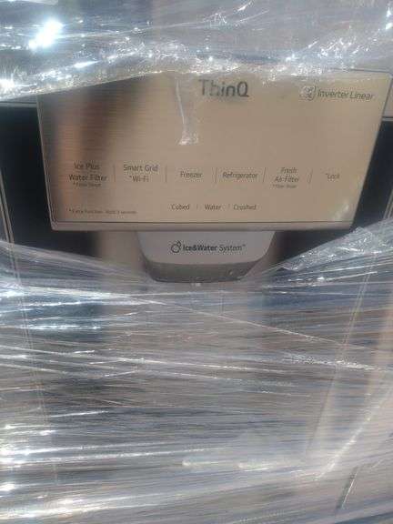 LG Refrigerator ThinQ Inverter Linear Serial NO 012KRCF1E683 - Sierra ...