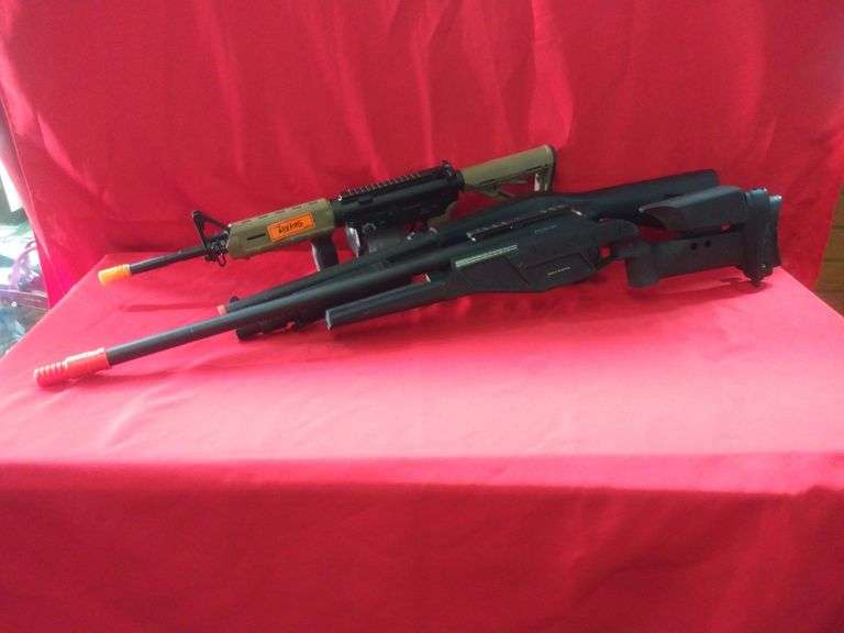 (3 PC) Long Pallet Airsoft Rifle Guns - Sierra Auction Management Inc