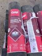 (P) With (16) Rolls of GAF Tri-Ply BUR Granular Cap Sheet 39.38in. x 32 ...