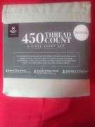 Queen 450 Thread Count 4 piece Sheet Set - Sierra Auction Management Inc