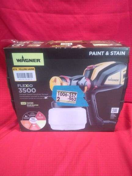 Wagner Flexio 3500 Handheld Sprayer - Sierra Auction Management Inc