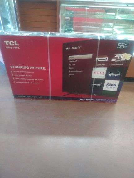 TCL 55in Television - Sierra Auction Management Inc