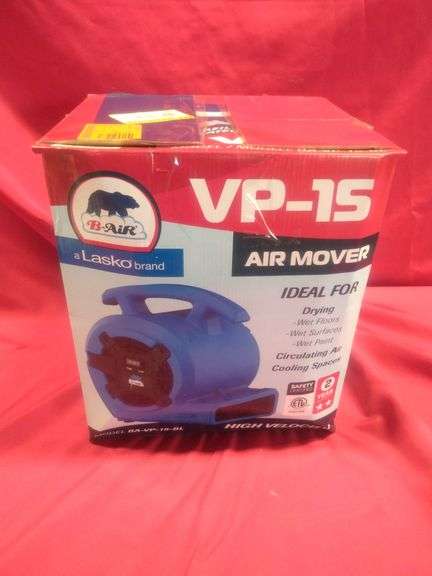 B-Air VP-15 Floor Fan - Sierra Auction Management Inc