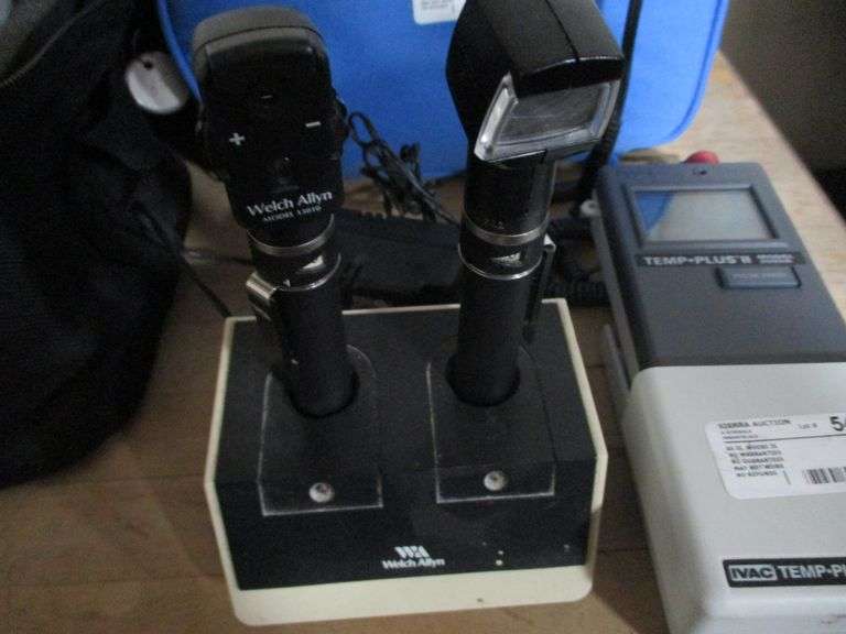 (2) IVAC TEMP-PLUS II 2080A and Welch Allyn 13010 Set - Sierra Auction ...