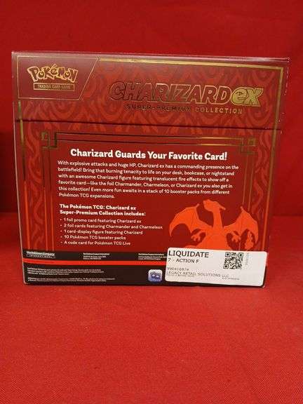 Pokemon Charizard EX Super Premium Collection- Damaged - Sierra Auction ...