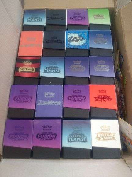 Box With Assorted Pokemon Cards - Sierra Auction Management Inc