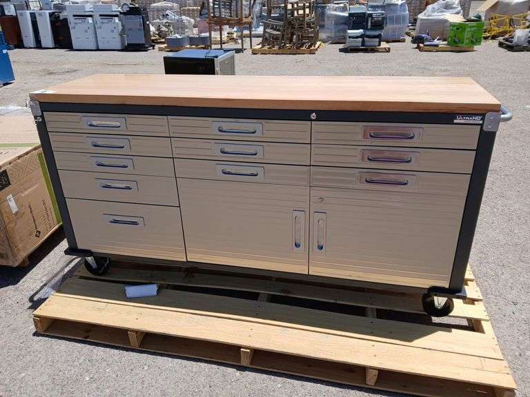 Seville Classics UltraHD Rolling Workbench - Sierra Auction Management Inc