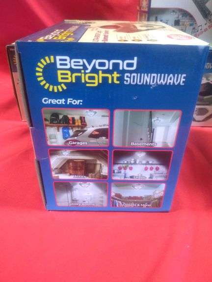 2pc Of Eco Smart LED And 4pc Beyond Bright Soundwave - Sierra Auction ...