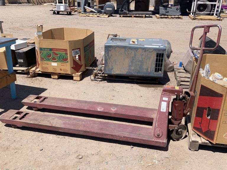 10,000 pound pallet jack. - Sierra Auction Management Inc