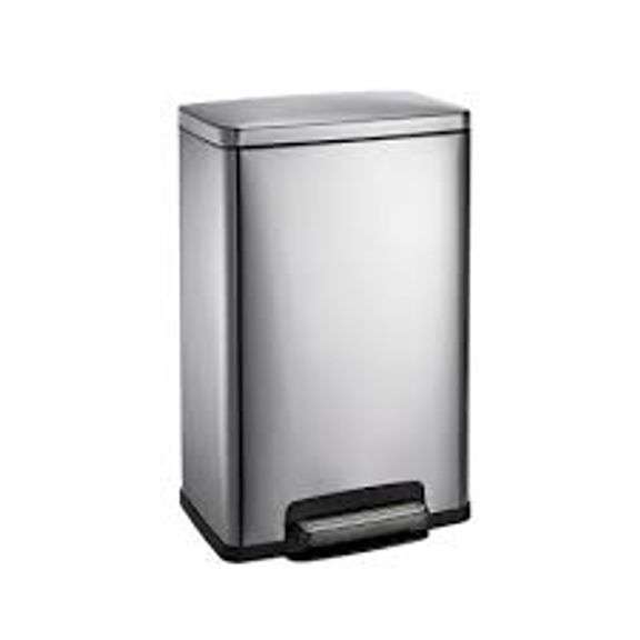 Tramontina 13Gal Rectangle Step Trash Can - Sierra Auction Management Inc