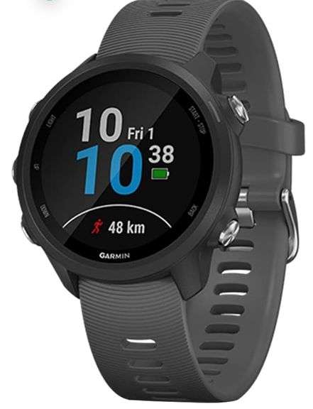 Garmin Forerunner 245, GPS Running Smartwatch with Advanced Running ...