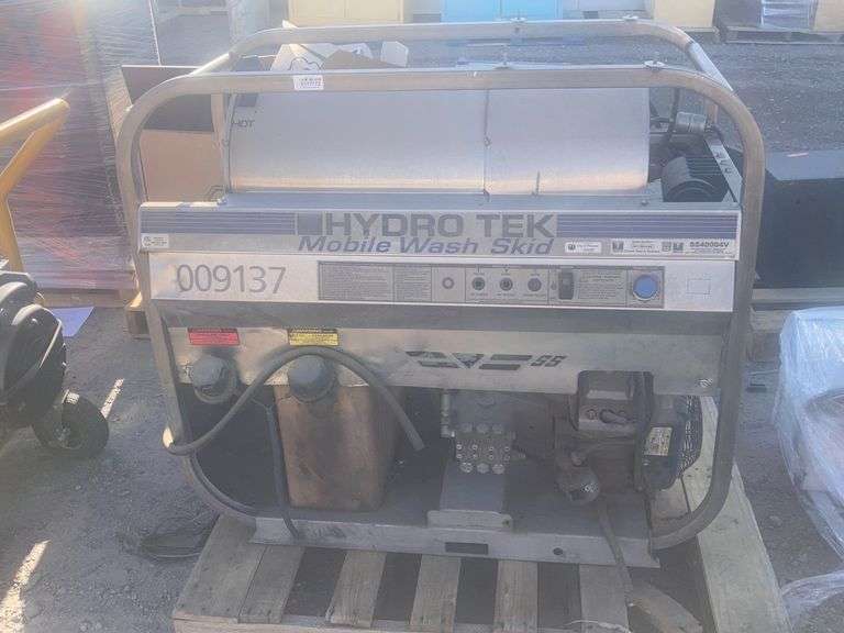 Hydro Tek mobile wash skid. - Sierra Auction Management Inc