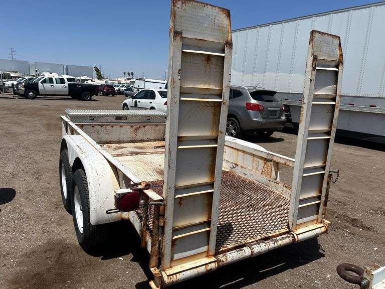 2000 AZ-TEX Trailer Utility Trailer - Sierra Auction Management Inc