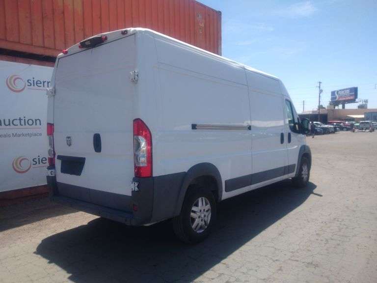 2014 Ram 2500 ProMaster Van High Ceiling Cargo Van - Sierra Auction ...