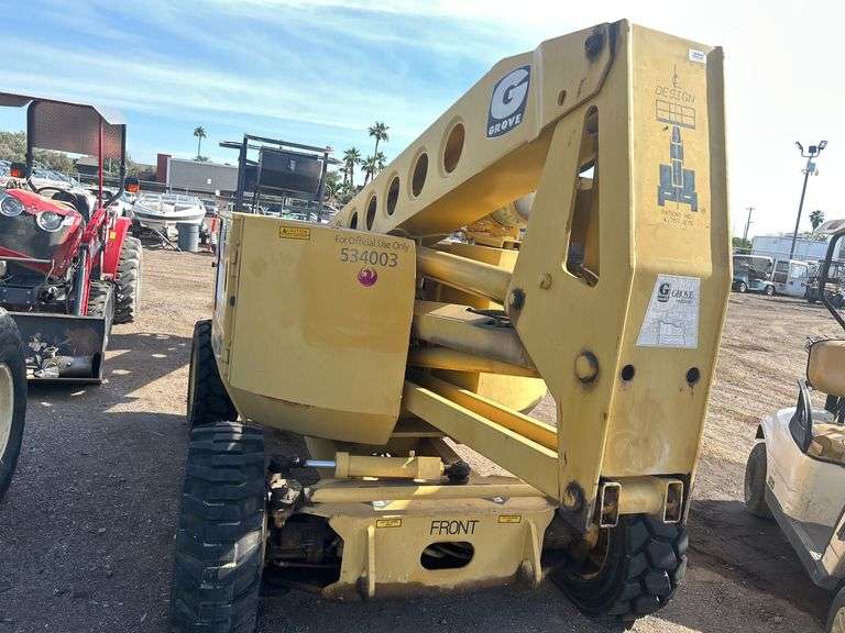 1997 Grove Manlift AMZ-40 Arial Lift - Sierra Auction Management Inc