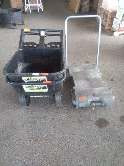 (3pc) (2) Smart Cart 450(1 Missing Tire), (1) Structural-Foam ...