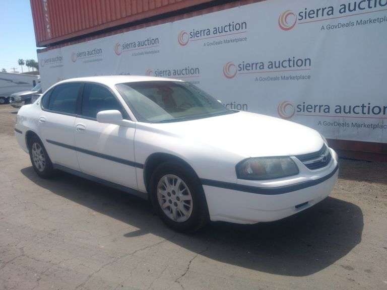 2002 Chevrolet Impala - Sierra Auction Management Inc