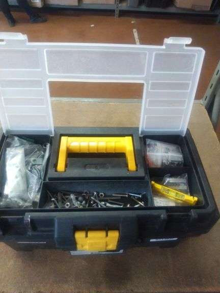Workforce 16in Tool Box With Tools Inside - Sierra Auction Management Inc