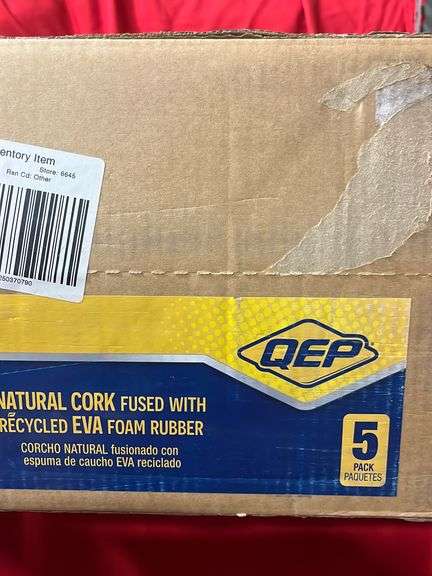 BRAND NEW (8) 5-Pack 1/4" (6 mm) Cork Plus Underlayment Sheets (40pcs ...