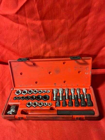 Snap-on RTD33 Fractional and Metric Rethreading Set Thread Chasers ...