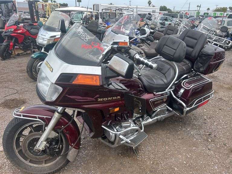 1986 Honda Goldwing 1200 Motorcycle - Sierra Auction Management Inc