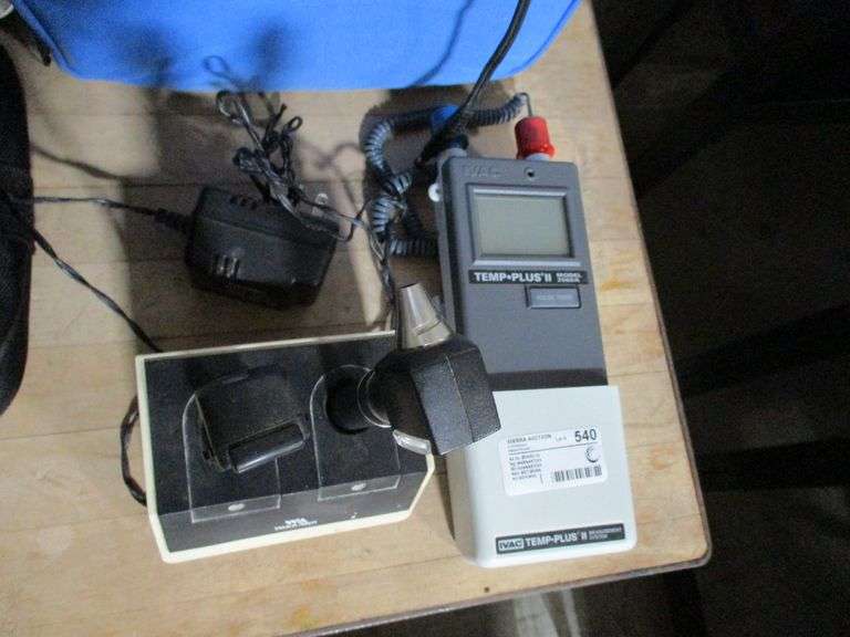 (2) IVAC TEMP-PLUS II 2080A and Welch Allyn 13010 Set - Sierra Auction ...