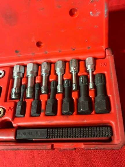 Snap-on RTD33 Fractional and Metric Rethreading Set Thread Chasers ...