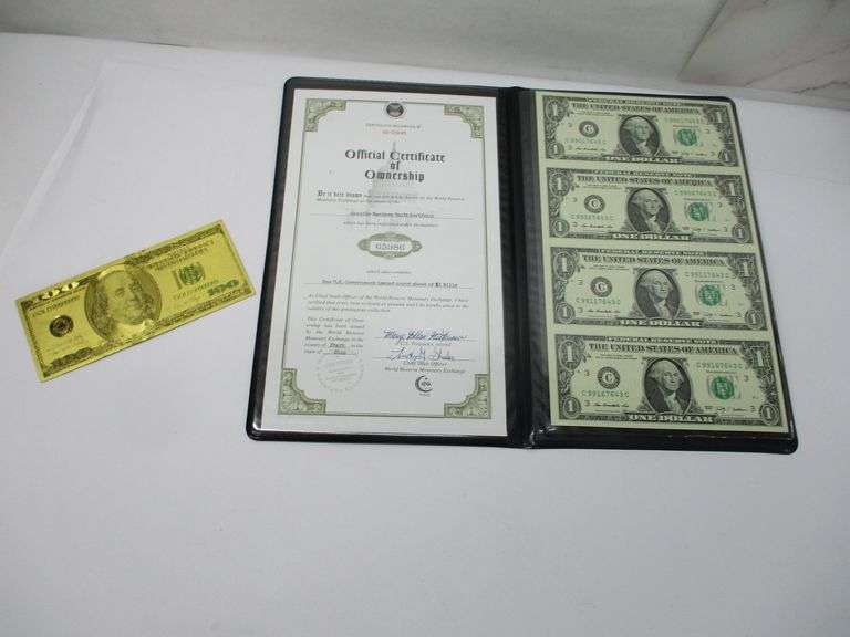 (2pc) Collectible Currency - Sierra Auction Management Inc