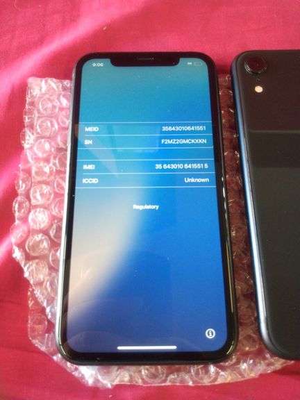 Box of (4) iPhone sn- F2MZ2GMCKXKN - Sierra Auction Management Inc