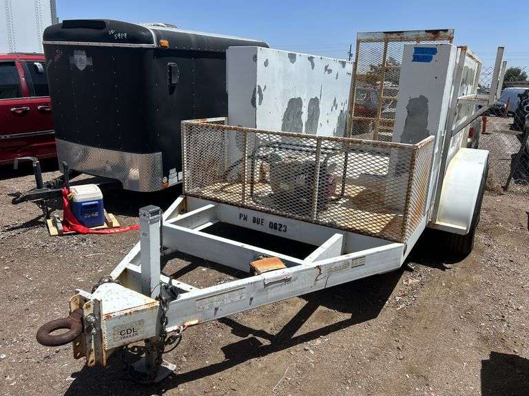 2008 Drake Truck & Trailer Equipment Customer 16 Ft Utility Trailer ...