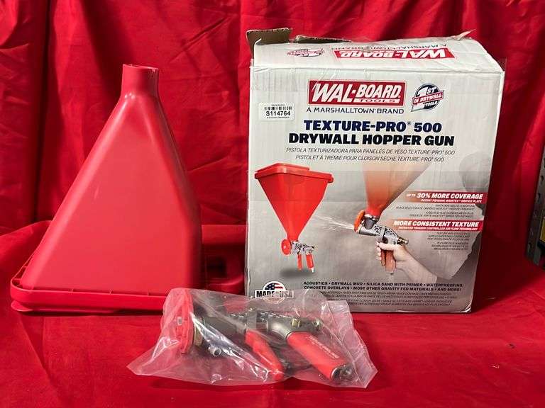 WAL-BOARD Texture Pro 500 Drywall Hopper Gun - Sierra Auction ...