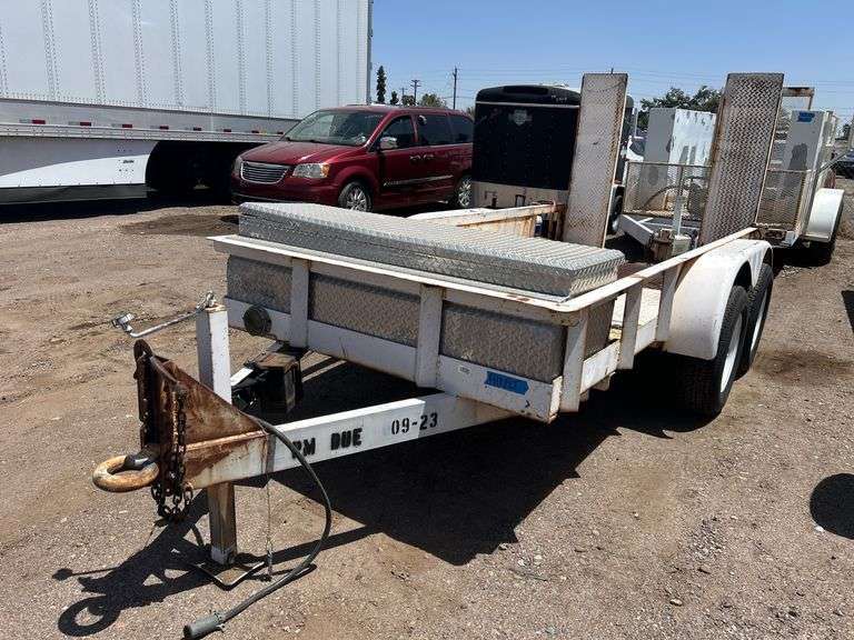 2000 AZ-TEX Trailer Utility Trailer - Sierra Auction Management Inc