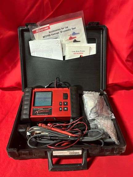 Snap On Vantage MT2400 Scanner/Graphing Meter - Sierra Auction ...