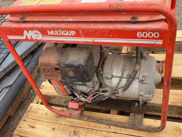 Gas powered generator. - Sierra Auction Management Inc
