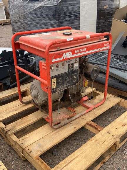 Gas powered generator. - Sierra Auction Management Inc