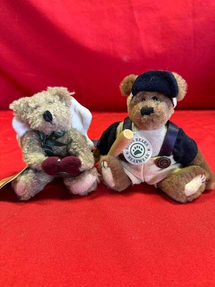 Collectible Boyds "Ariel & "Lou Manning" Bears - Sierra Auction ...