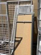 (22) Sections of Heavy Duty Double Sided Rolling Store/Display Racks ...