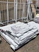 (22) Sections of Heavy Duty Double Sided Rolling Store/Display Racks ...