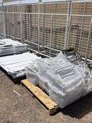 (22) Sections of Heavy Duty Double Sided Rolling Store/Display Racks ...