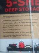 5-Shelf Deep Storage Rack - Sierra Auction Management Inc