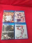 Box With Assorted PlayStation 4 Games, Controller, And Power Stand ...