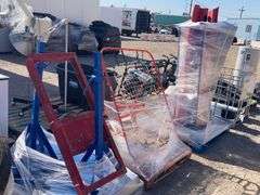 Baseball toss bad apparatus and assorted mats. - Sierra Auction ...