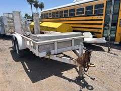 2000 AZ-TEX Trailer Utility Trailer - Sierra Auction Management Inc