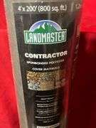 BRAND NEW Landmaster Heavy Duty 4 ft. x 200 ft. Fabric Contractor Weed ...