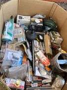 Gaylord Box With Assorted Household Items - Sierra Auction Management Inc