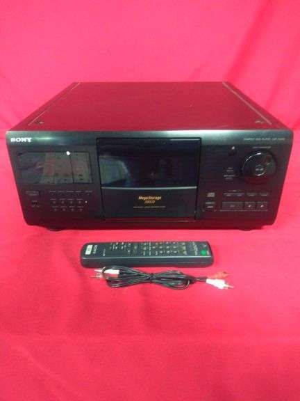 Sony Compact Disc Player Model: CDP-CX250 - Sierra Auction Management Inc